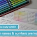 Neocolor II Color Chart | Digital PDF | Download and Print | Caran D ...