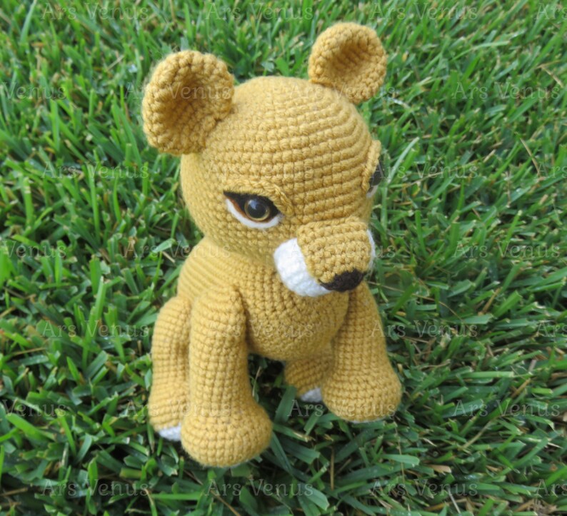 Lion Amigurumi Pattern Crochet Lion Lion King Crochet | Etsy