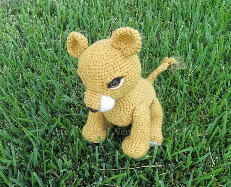 Lion Amigurumi Pattern Crochet Lion Lion King Crochet | Etsy