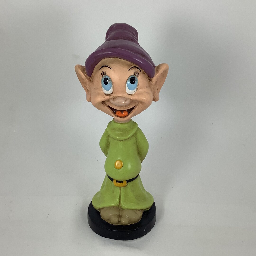 Walt Disney Dopey Dobble Bobbles Bobblehead Snow White Seven Dwarfs - Etsy