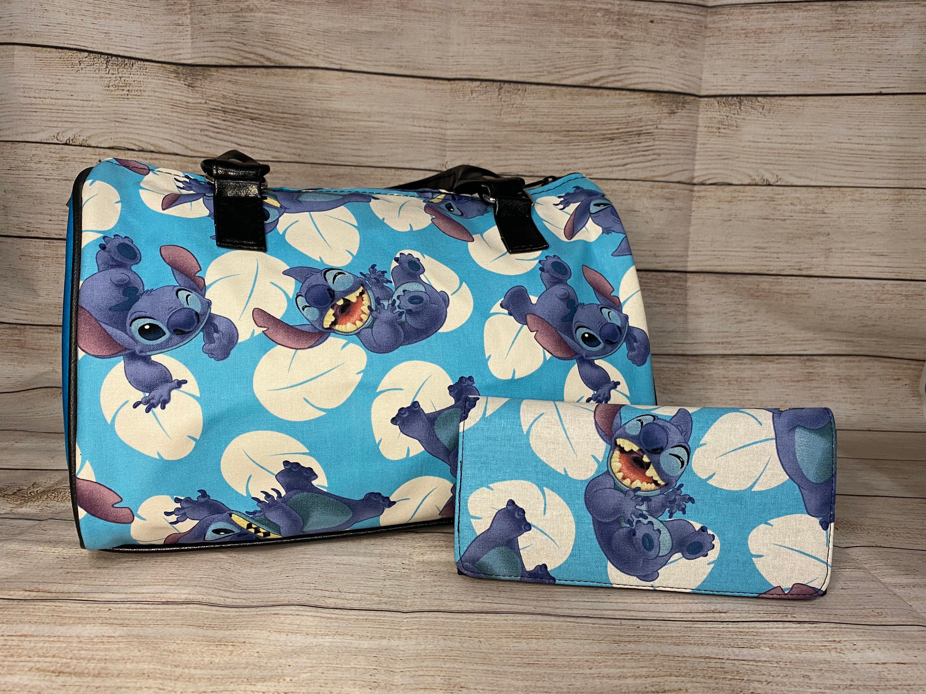 Disney Stitch Purse and Wallet Combo | Etsy