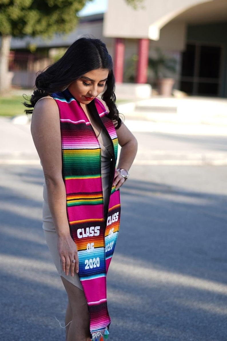 Graduation Sarape Sash vinyl - Etsy