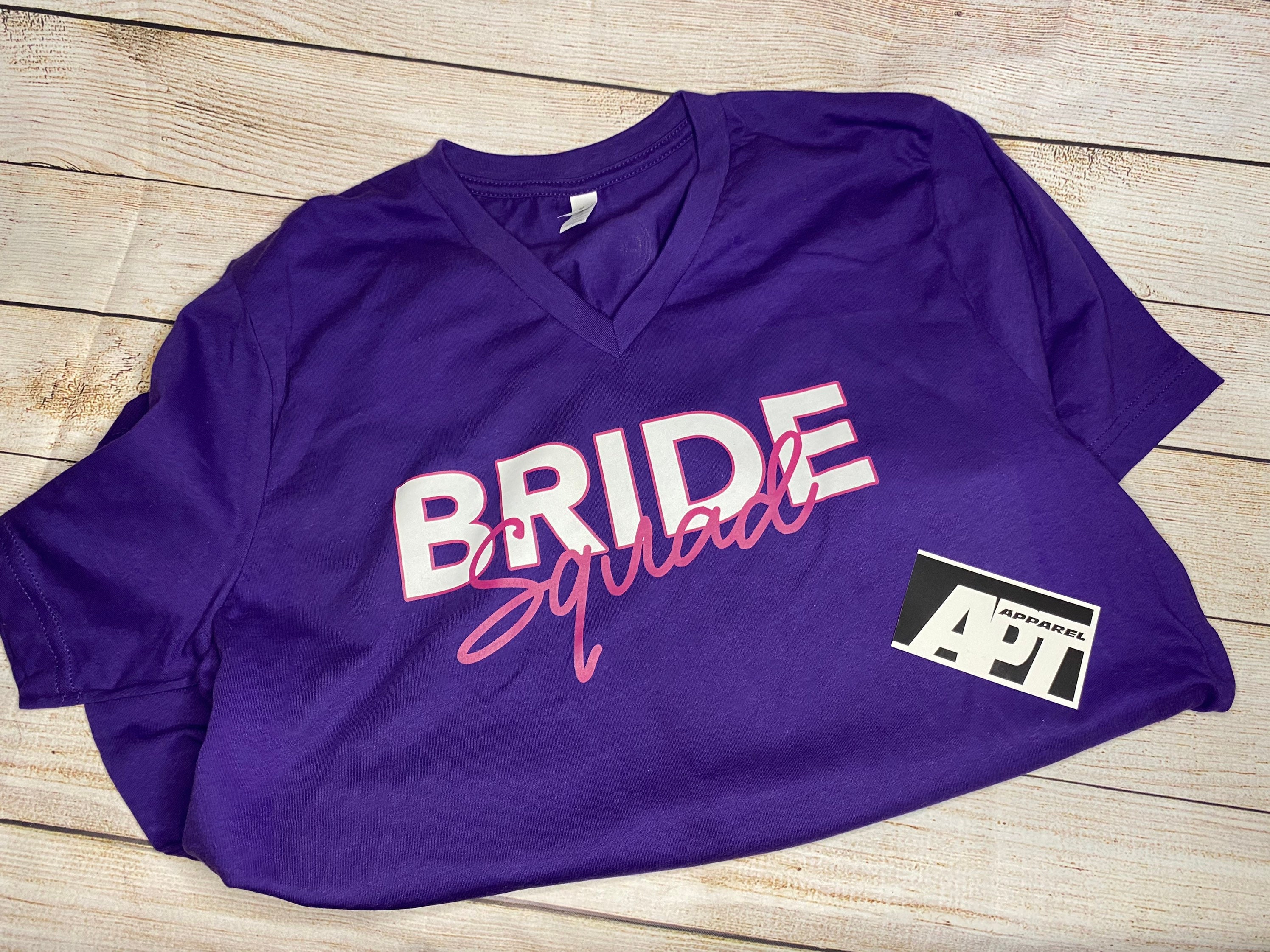 Bride Squad T Shirt Etsy