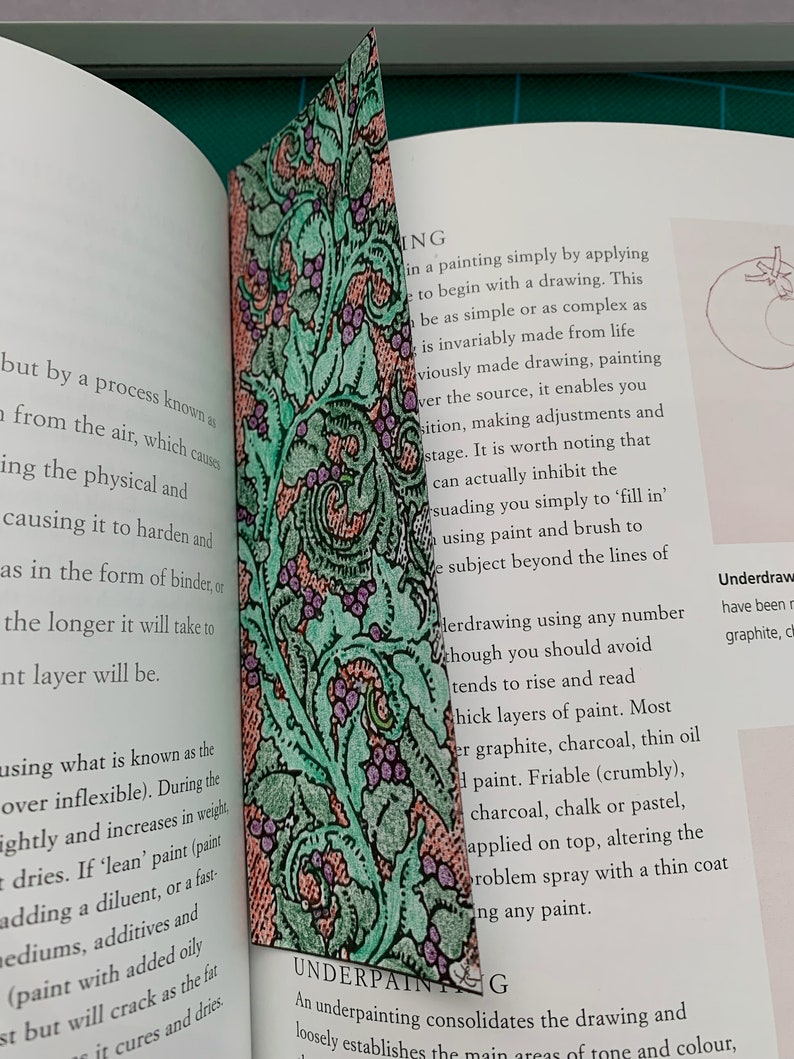 Color Your Own Printable Bookmarks Big Waves and Zion Set of - Etsy