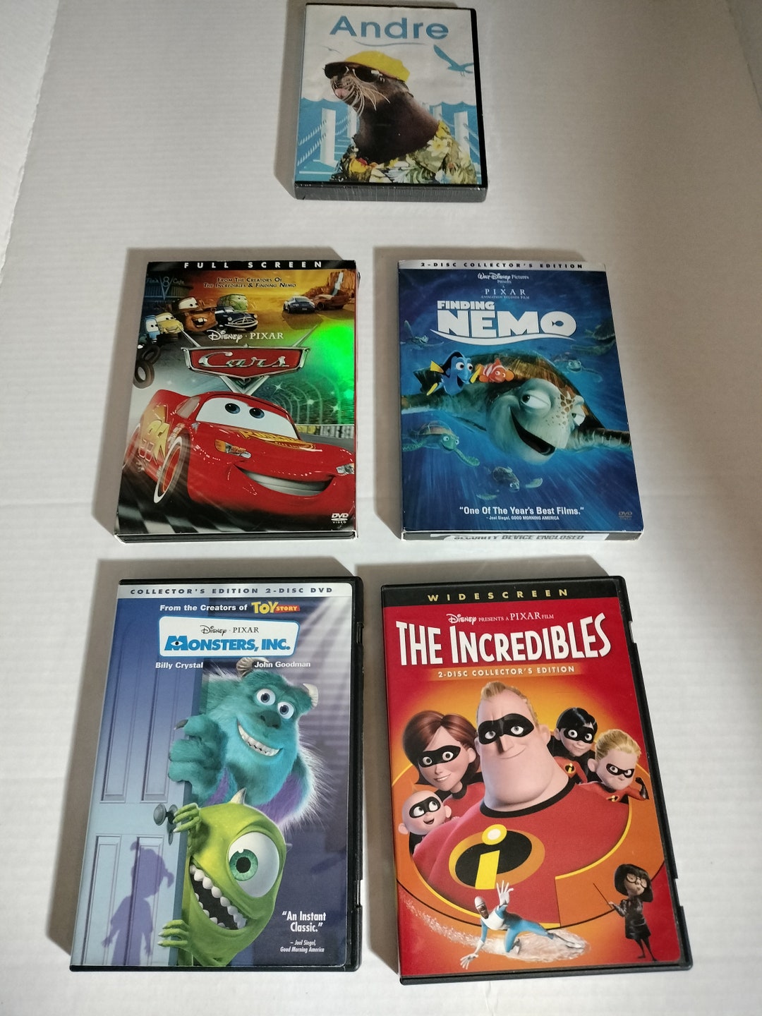 Disney Pixar DVD Lot - Etsy