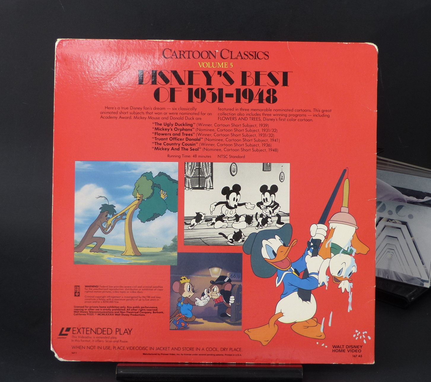 Walt Disney Best of 1931-1948 Cartoon Classics Laserdisc - Etsy