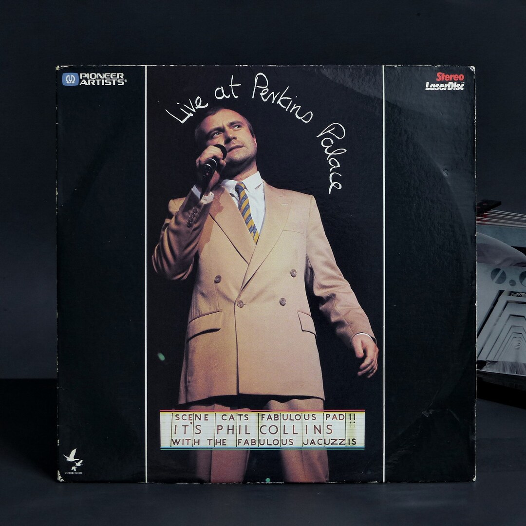 Phil Collins-live at Perkins Palace-laser Disc-1983 - Etsy