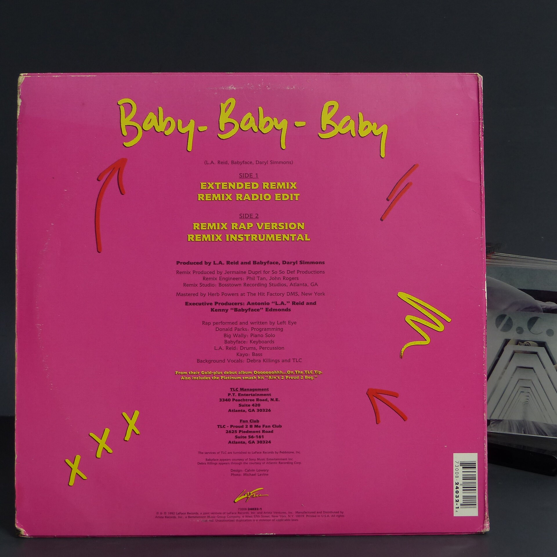 TLC – Baby-baby-baby 12" Single - Etsy