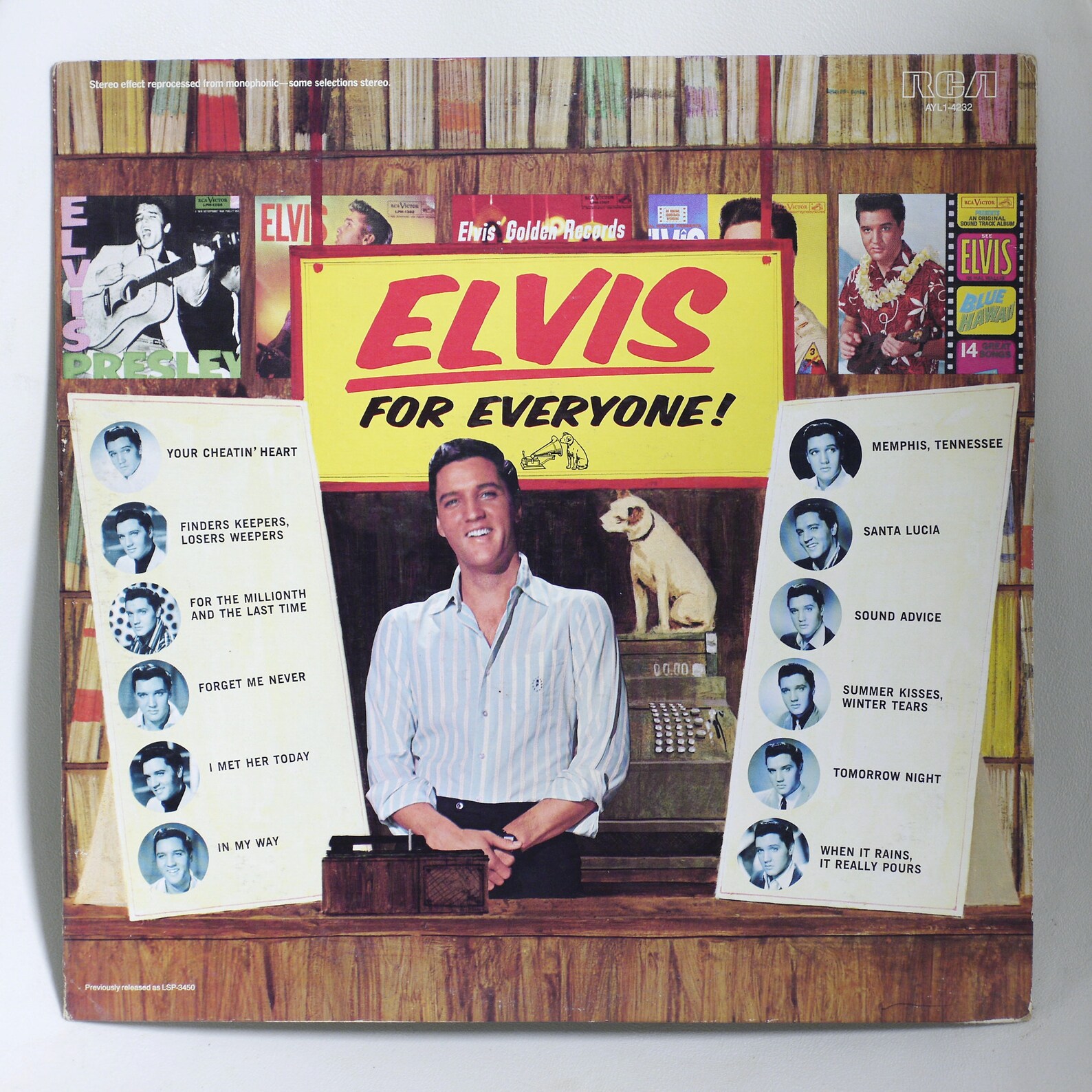 Elvis Presley Elvis for Everyone LP - Etsy