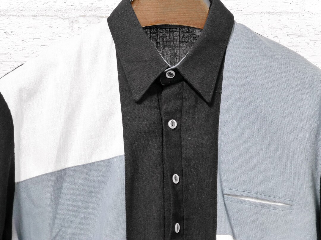 Vintage Alan Stuart Rockabilly Greaser Style Shirt Size L - Etsy