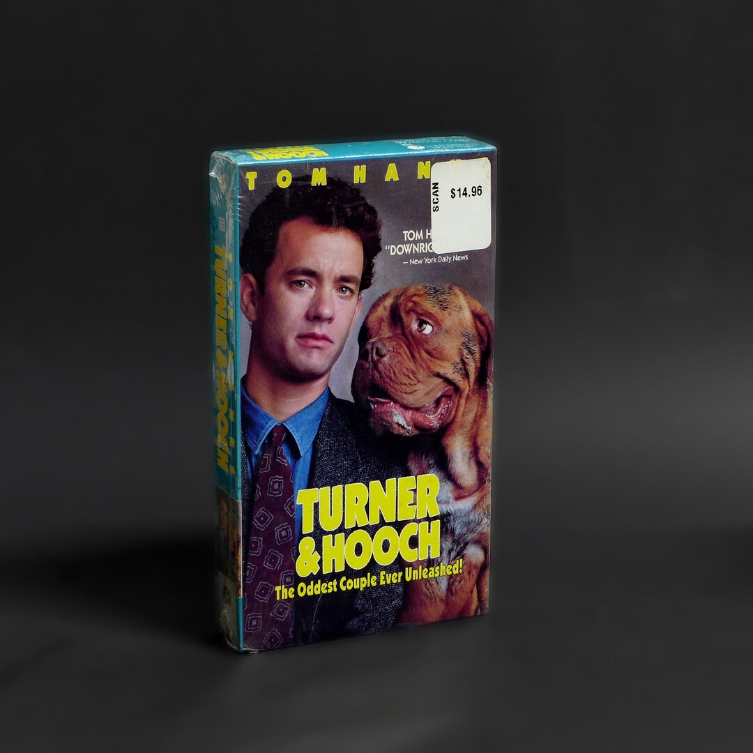 Turner & Hooch With Tom Hanks Sealed VHS Movie - Etsy