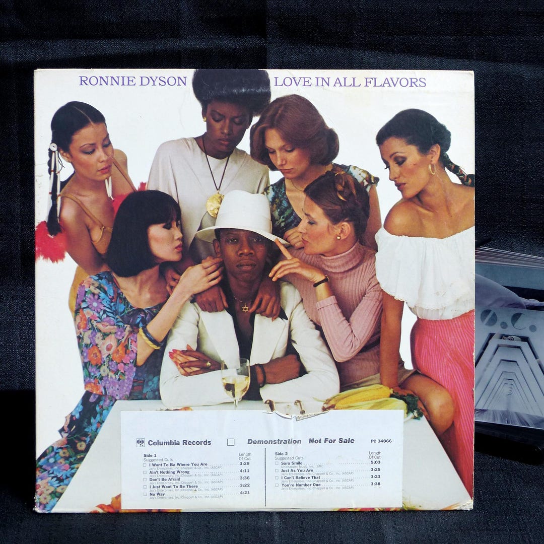 Ronnie Dyson Love in All Flavors Promo LP - Etsy