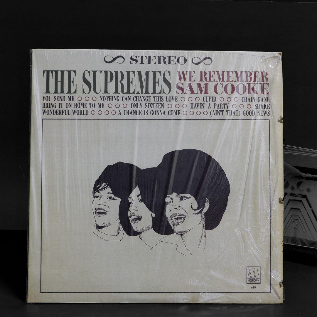 The Supremes We Remember Sam Cooke LP - Etsy
