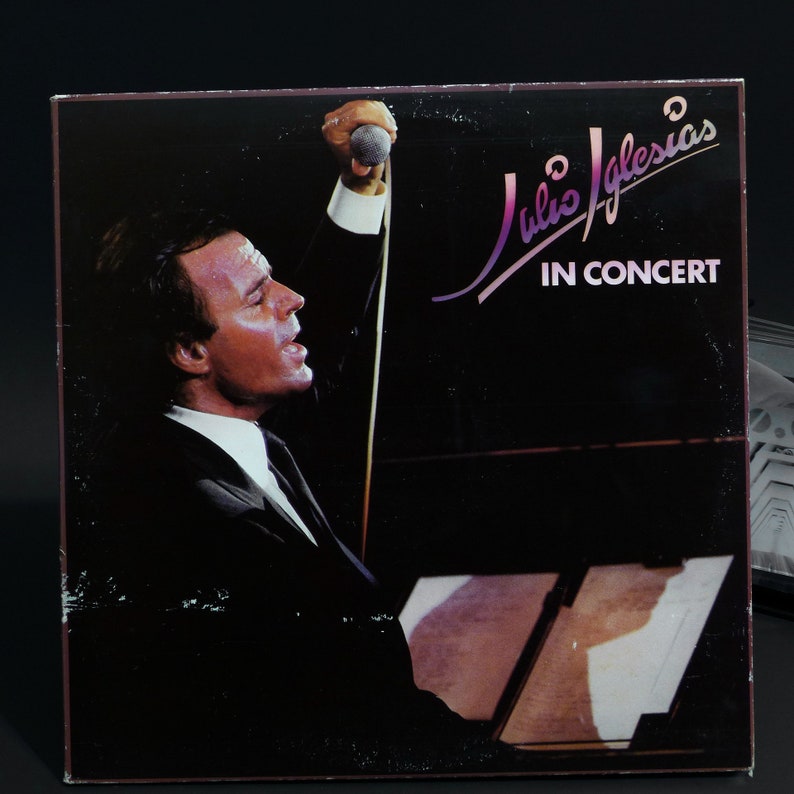 Julio Iglesias in Concert Gatefold Double LP - Etsy