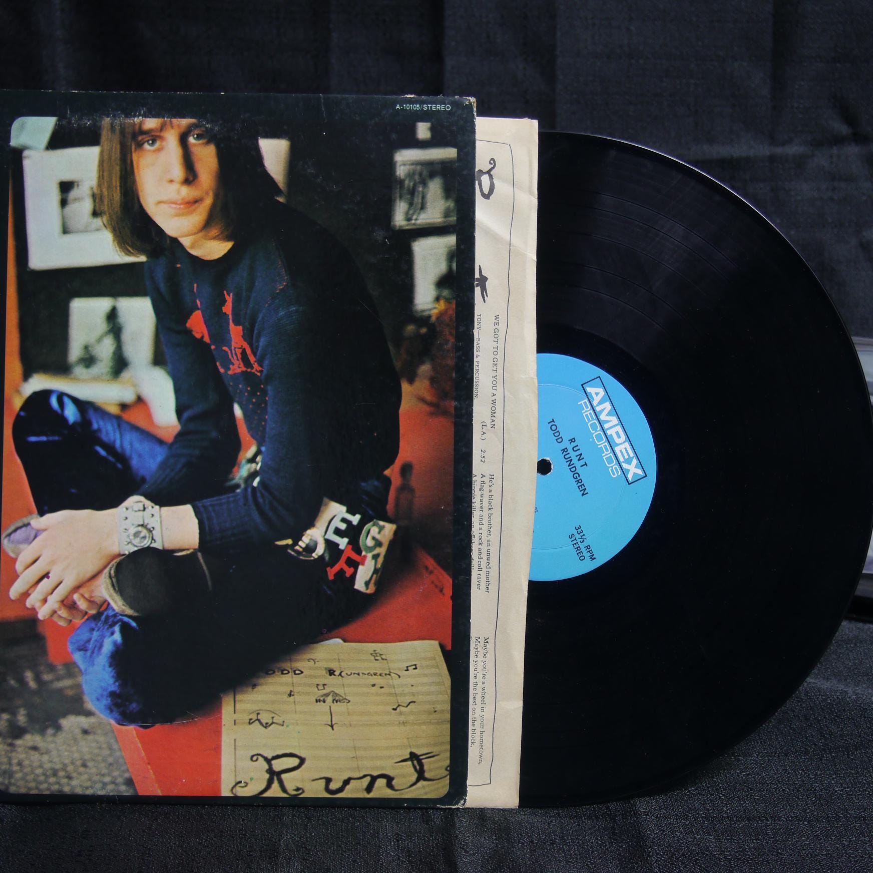 Todd Rundgren Runt Ampex Records Pressing LP - Etsy