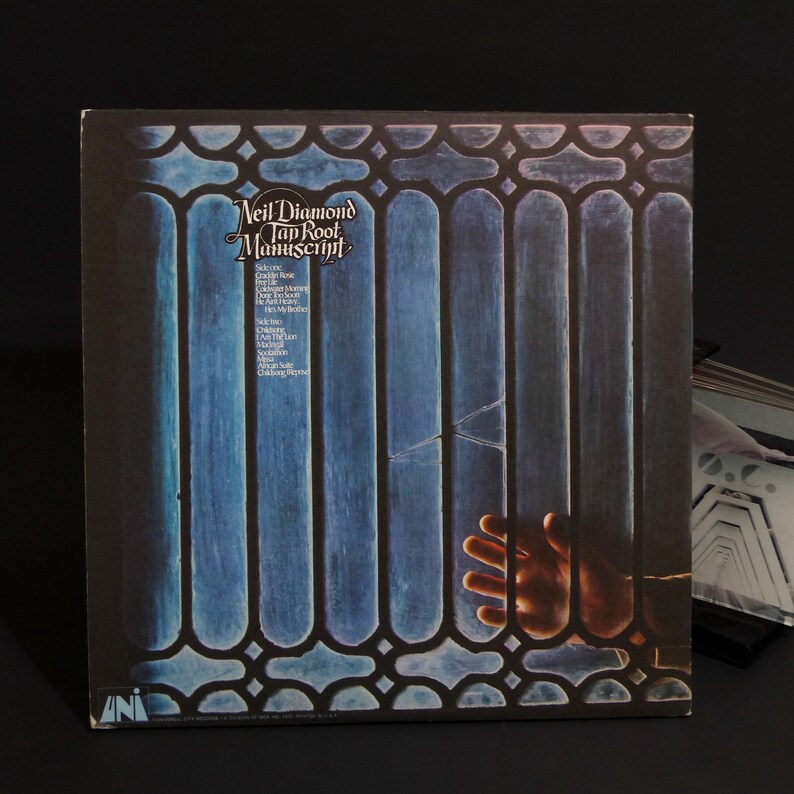 Neil Diamond Tap Root Manuscript UNI 73092 Gatefold LP - Etsy