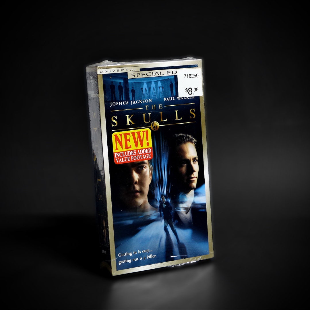 The Skulls Special Edition Sealed VHS Movie With Watermarks - Etsy