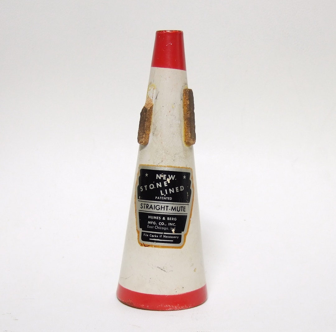 Vintage Humes & Berg Trumpet Stone Lined Straight Mute - Etsy
