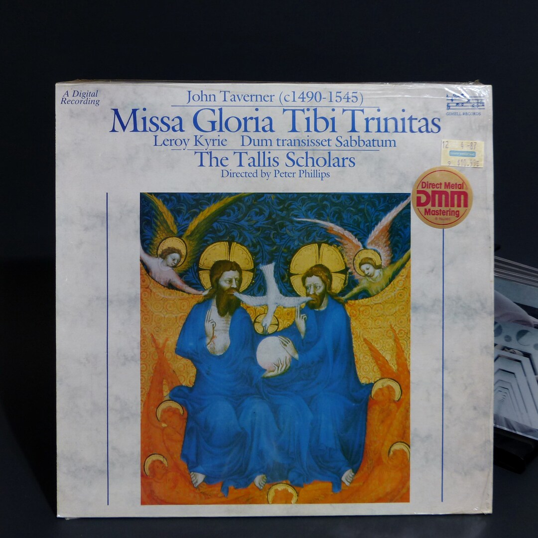 John Taverner Tallis Scholars - Missa Gloria Tibi Trinitas Classical Vinyl DMM LP - Etsy