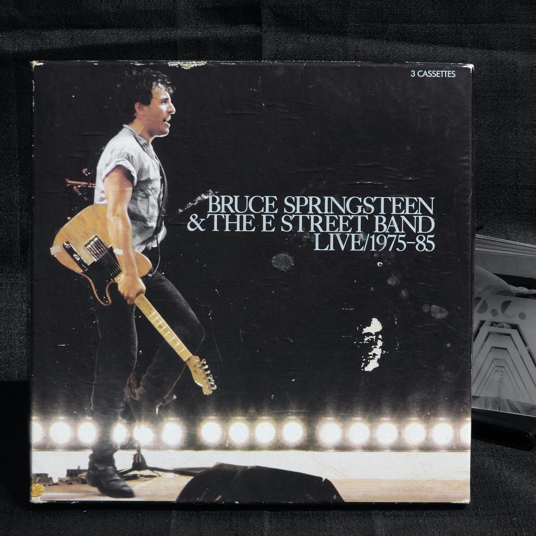 Bruce Springsteen and the E Street Band Live 1975-85 3 Cassette Box Set ...