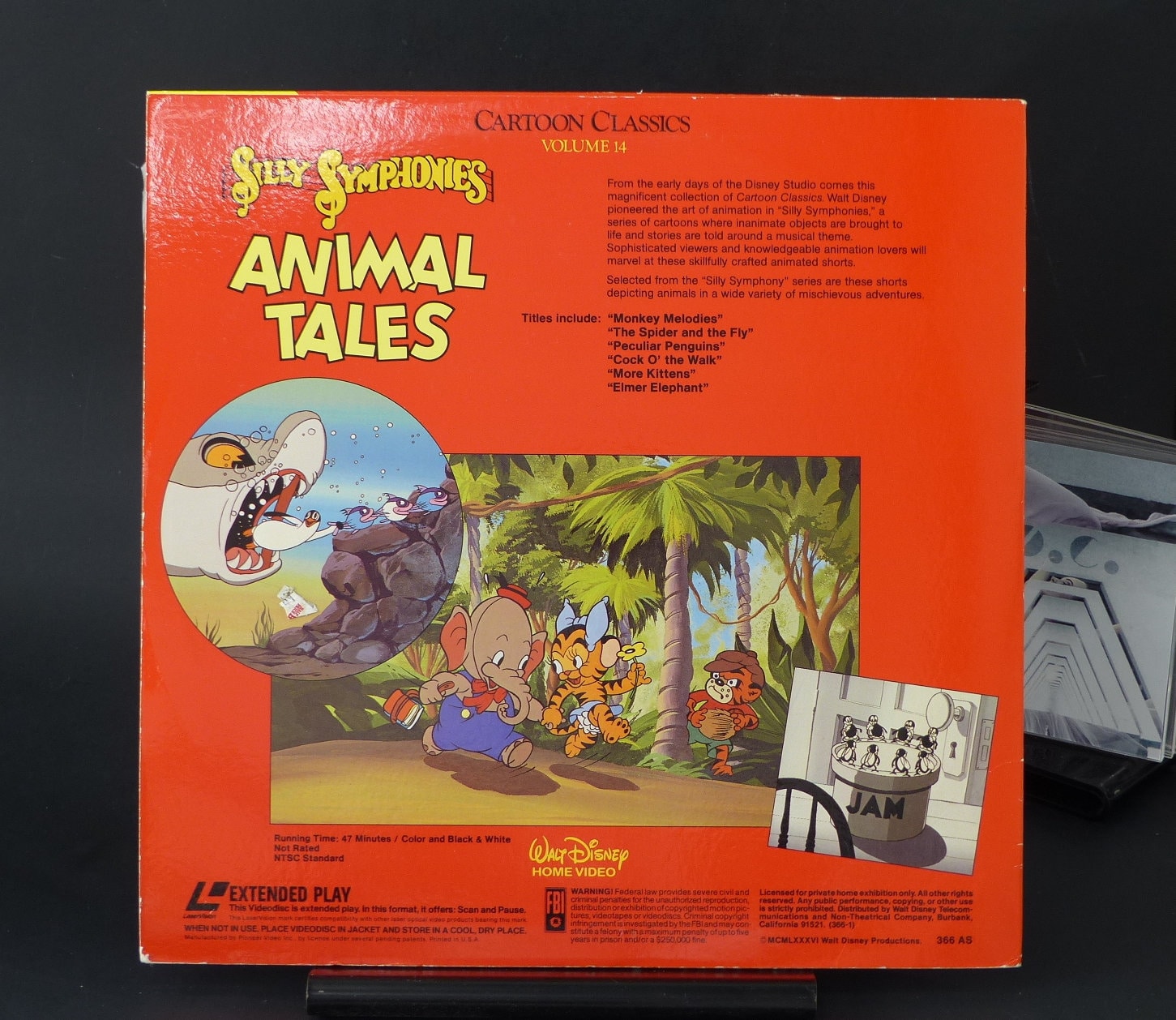 Walt Disney Silly Symphonies Animal Tales Laserdisc - Etsy Norway