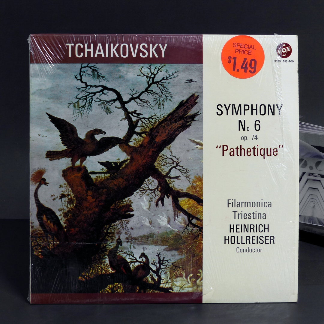 Heinrich Hollreiser Tchaikovsky Symphony No 6 Pathetique LP STPL 513.400 - Etsy