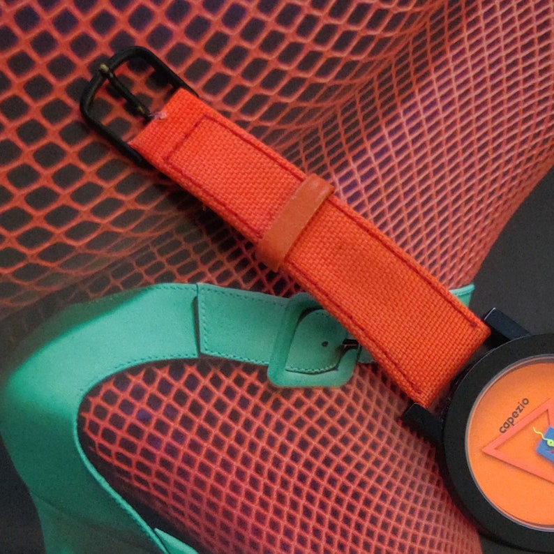 Vintage Capezio 80's Retro Clash Quartz Watch - Etsy