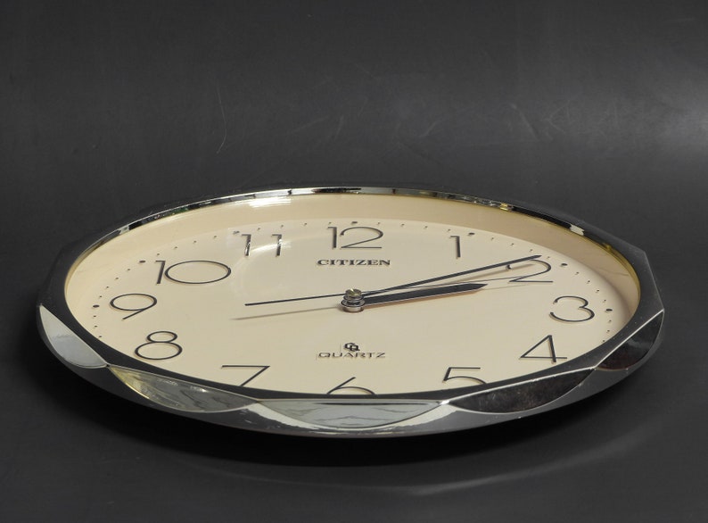 Vintage Citizen Quartz Wall Clock - Etsy
