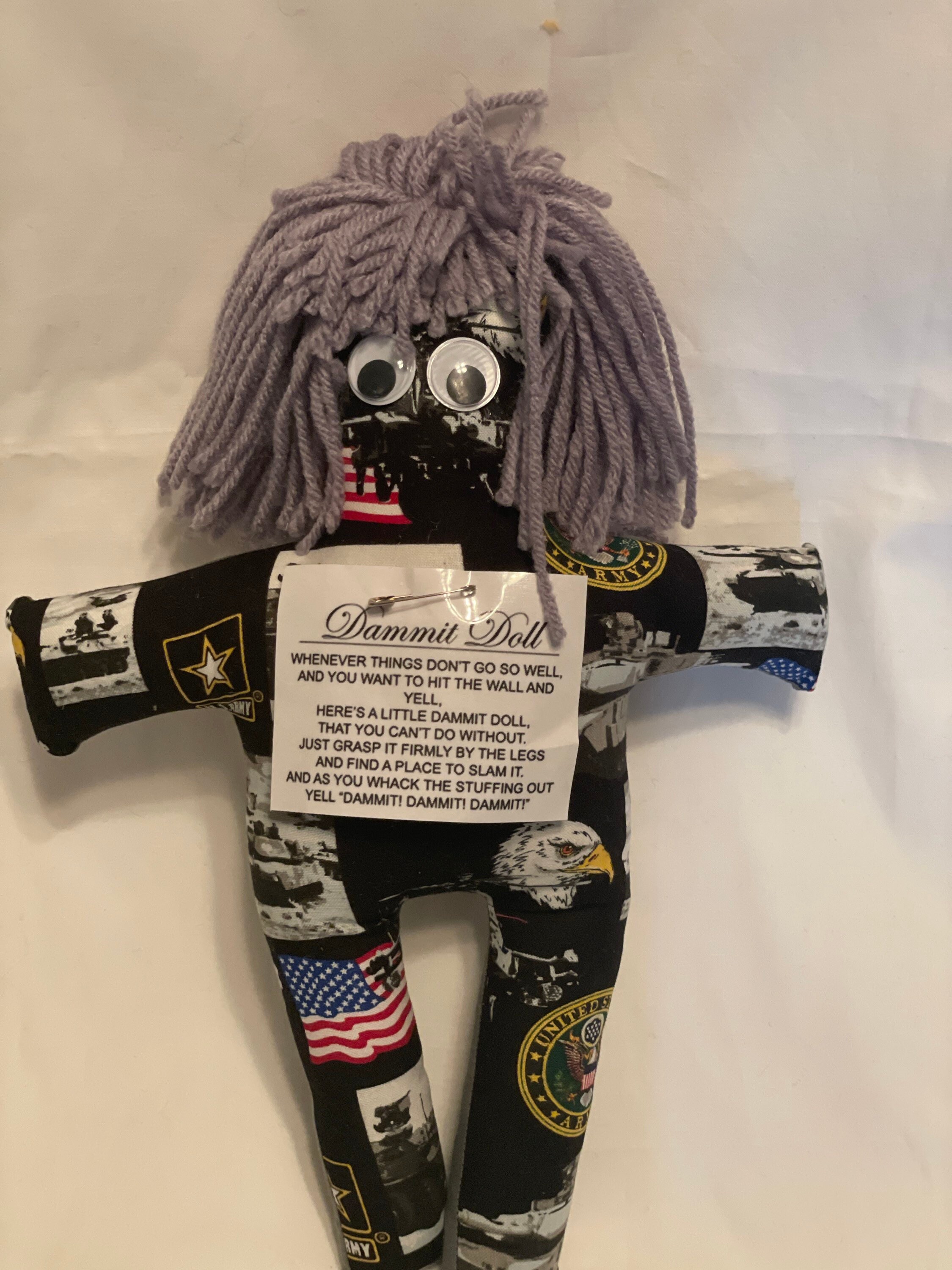 Dammit Doll US Army Kevin - Etsy