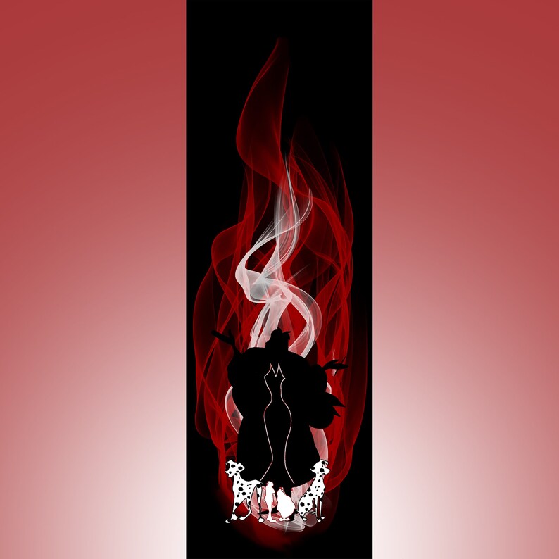 Villain Cruella De Vil Inspired Wall Art - Etsy
