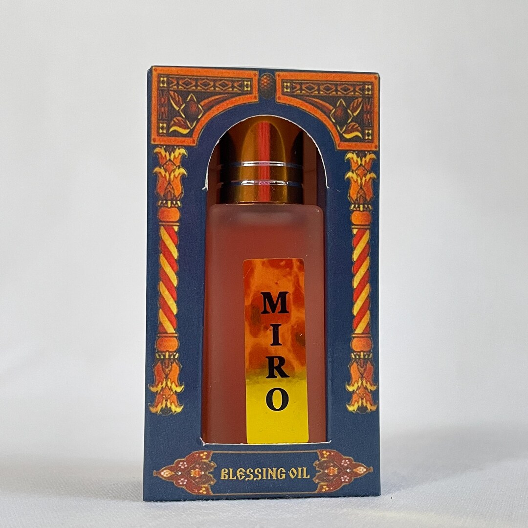 Consecrated Miro | Jerusalem Oil | Incense Oil | Natural Oil | Miro ...