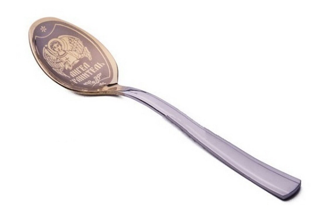 Name Spoon Engraving Metal Spoon Gilding Spoon Teaspoon Souvenir Spoon ...