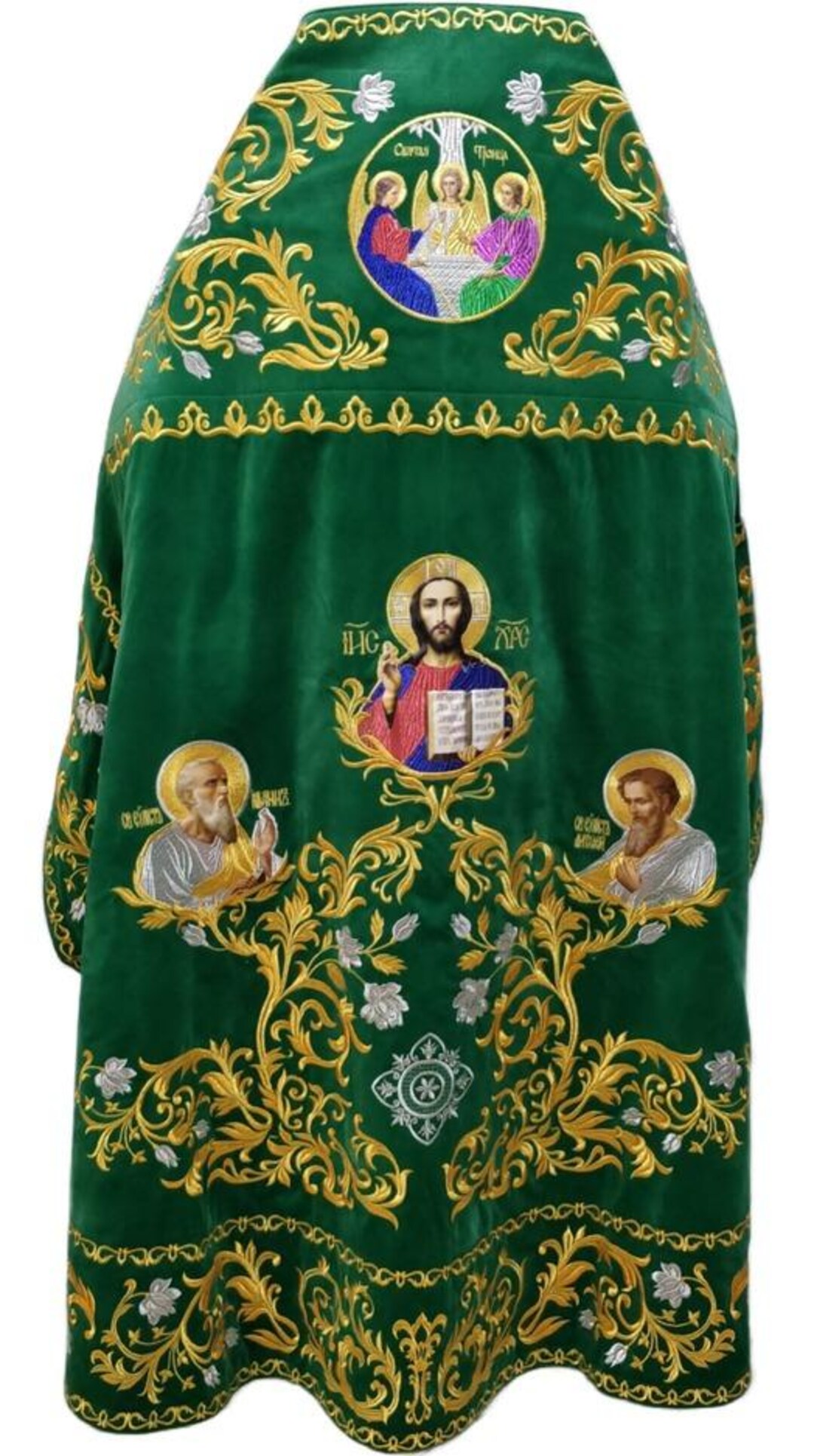 Priest Vestment Completely Embroidered Italian Velvet | Circle ...