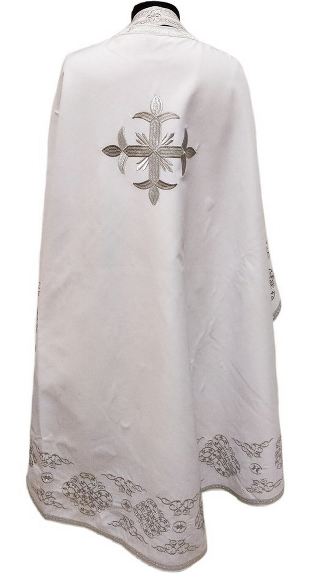 Priest Vestment Greek Cut kolo Embroidered on Gabardine With Sewn on ...