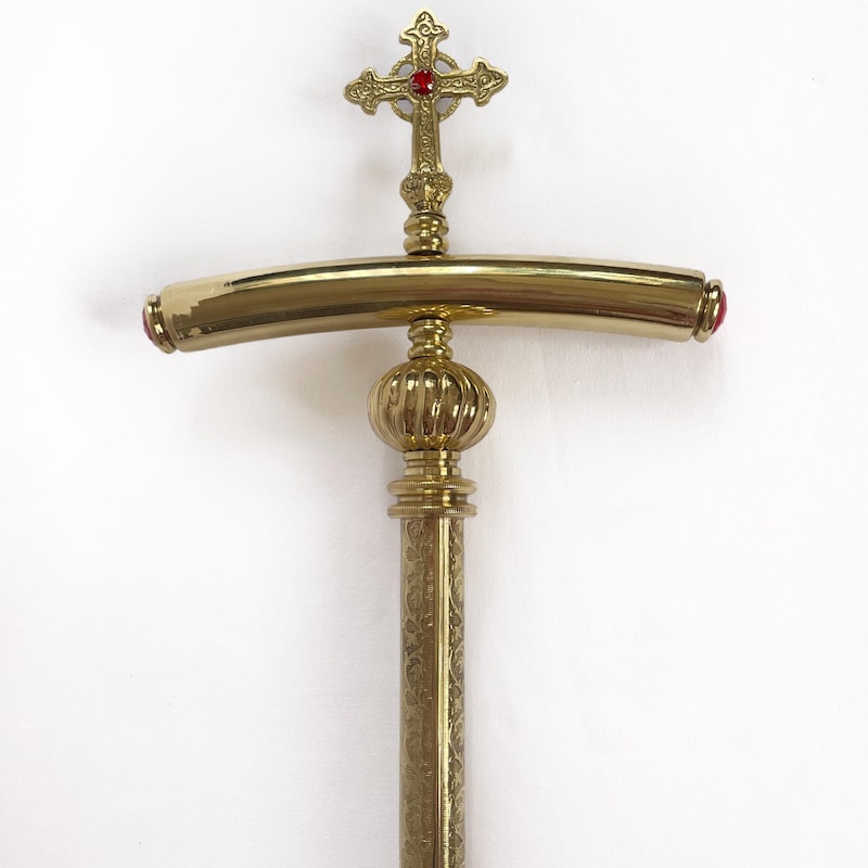 Bishop Brass Crozier - Etsy