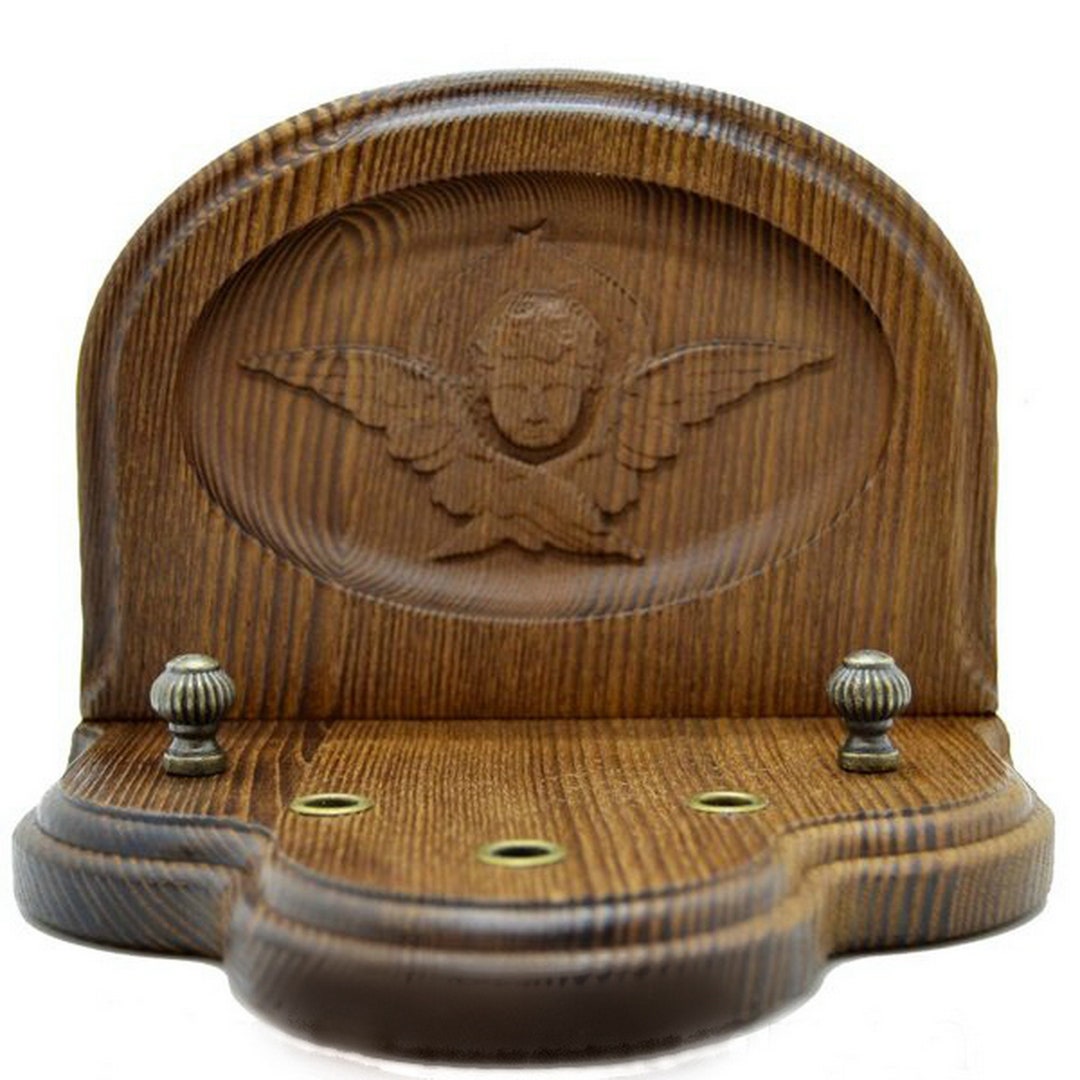 Carved Shelf for Icons | Shelf for Holy Corner | Wood Shelf Ash | Ash ...