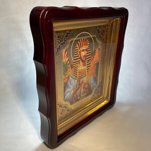 Icon in Wooden Frame Joseph Son of Jacob | Icon Under Glass With ...