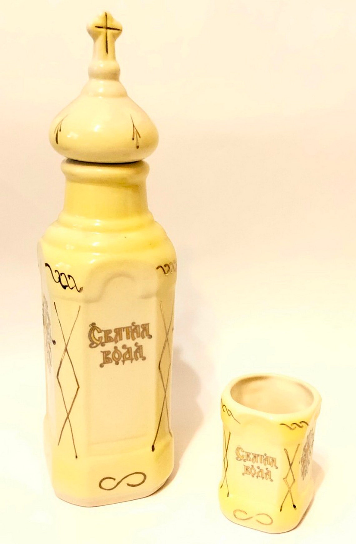 Holy Water Vessel Holy Water Container Ceramic Vessel Ceramic Container ...