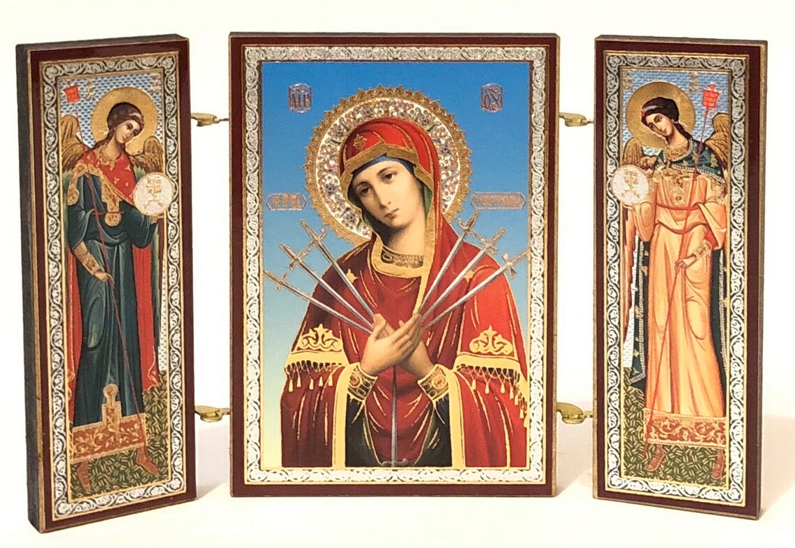 Orthodox Icon Orthodox Icon Fold Triple Icon Christian Icon - Etsy