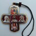 Orthodox Wooden Icon Car Icon Dome Icon Icon With Incense Triple Icon ...