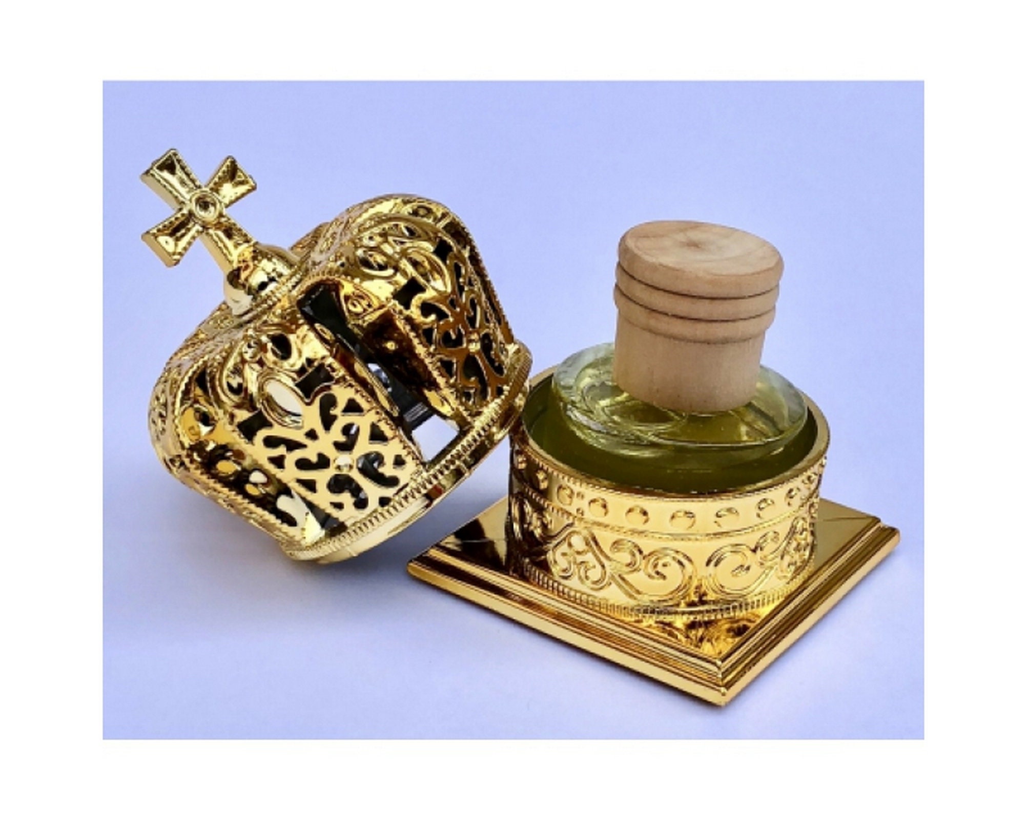 Incense in the Car Golden Crown Incense Orthodox Incense - Etsy