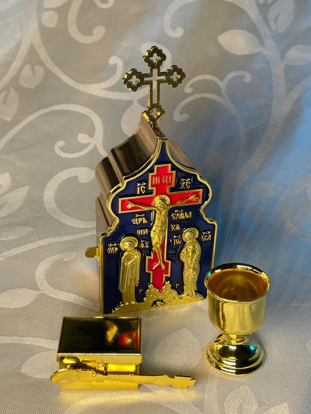 Set for Divine Liturgy Ciboria | Monstrance Ostensorium | Priest ...