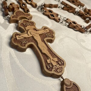 Priest Award Cross | Pectoral Wood Oak and Pear Cross | Crucifixion ...