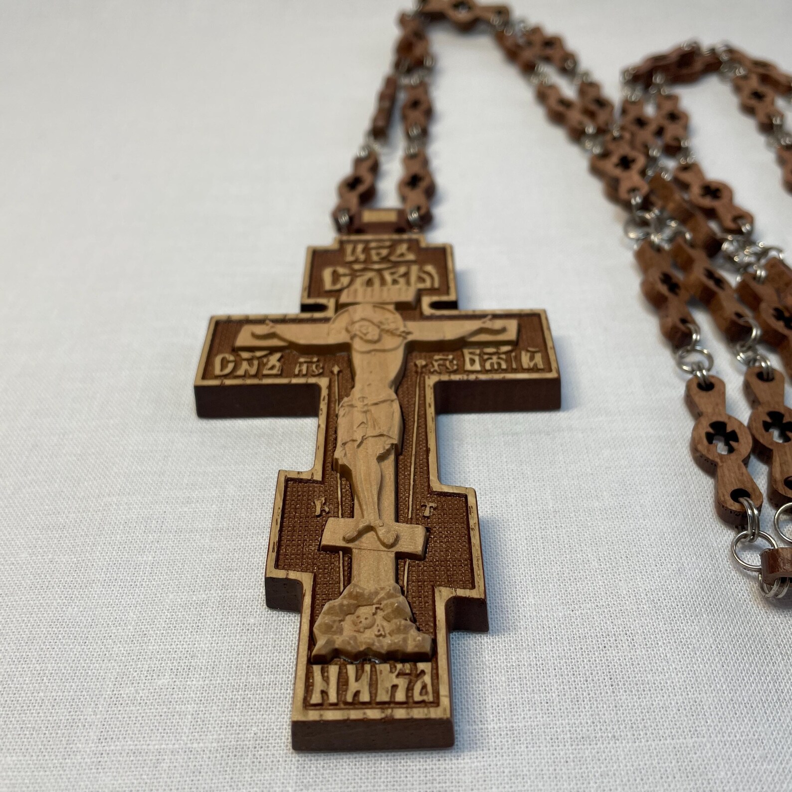 Priest's Cross | Pectoral Cross | Crucifixion | Pectoral Cross | Carved ...