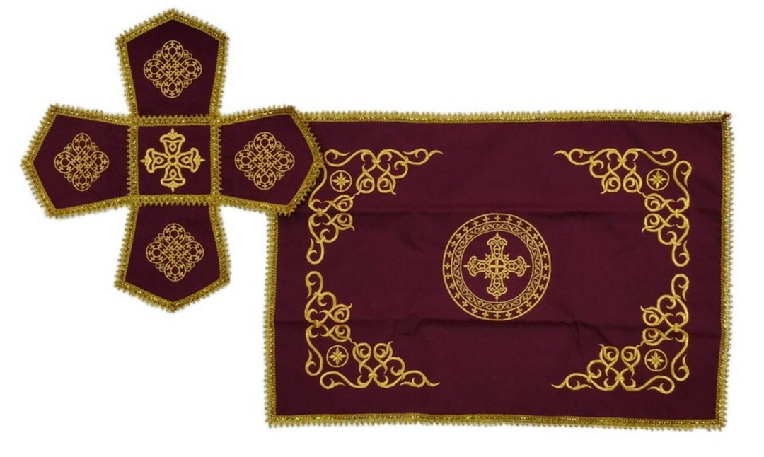 Covers With Air for Divine Liturgy With Embroidery Circle | Church ...