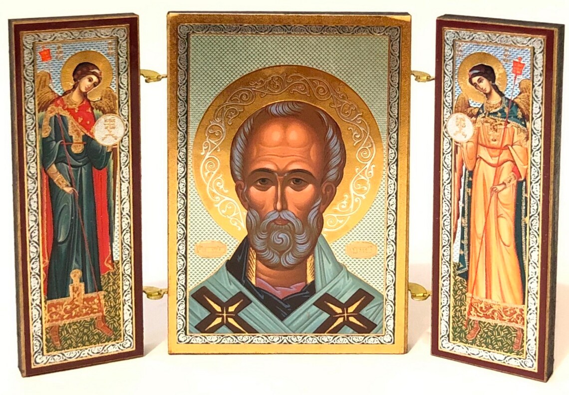 Orthodox Icon Orthodox Icon Fold Triple Icon Christian Icon - Etsy