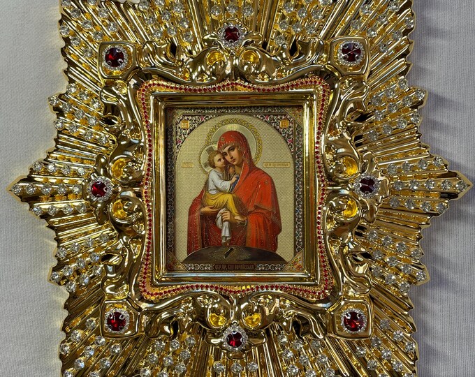 Triptych, Rafaello Madonna, Italian Art, Religious Decor, Religious Antiques, Antique Icon ...