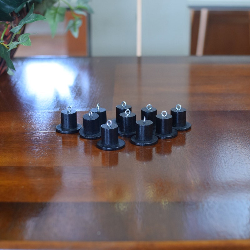 Mini Wooden Top Hat - Etsy