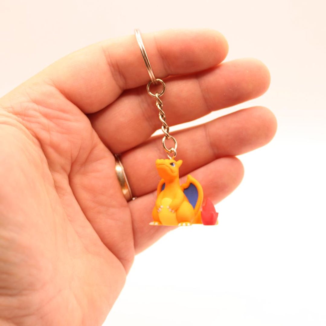 3D Pokemon Key Chain Chibi Charizard - Etsy
