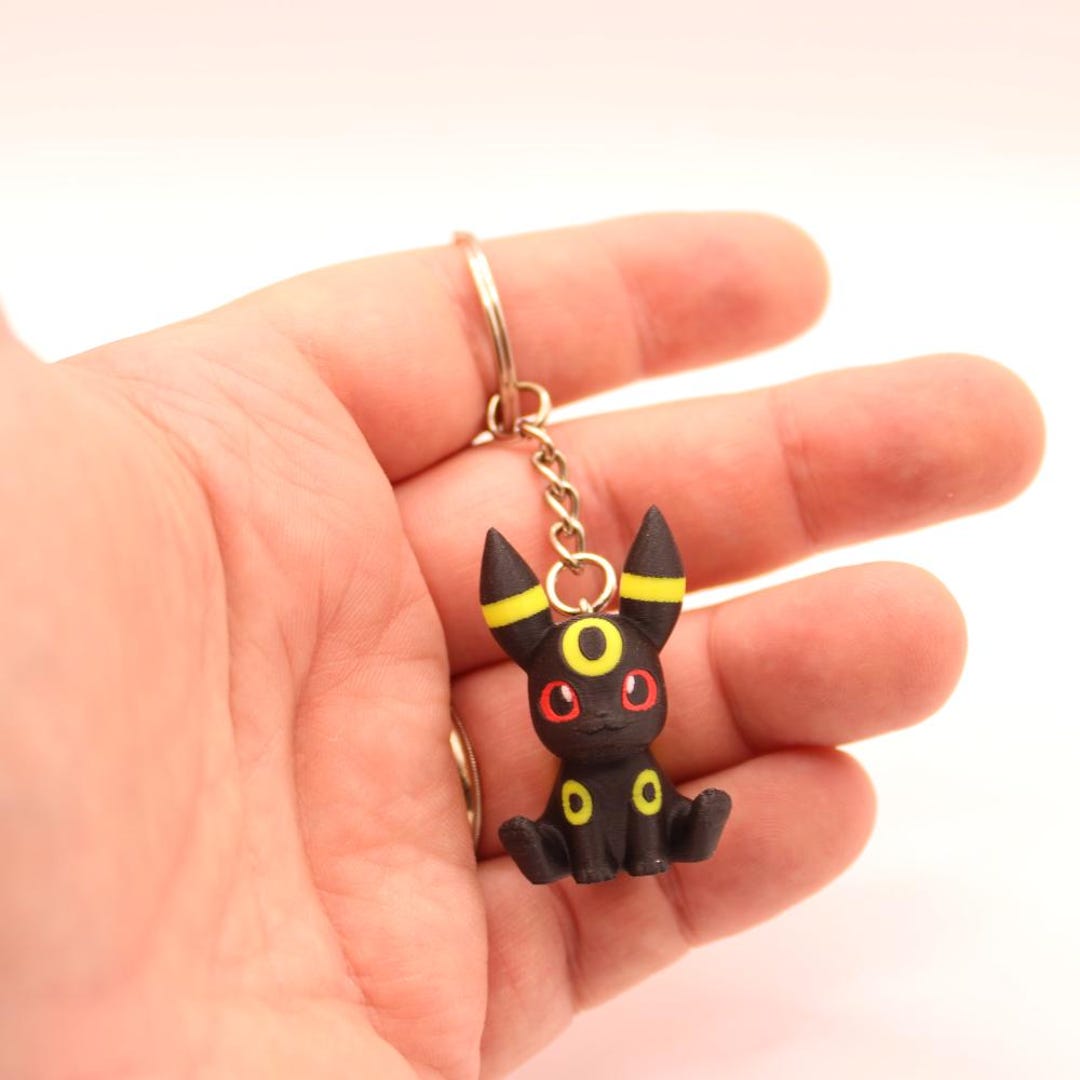 3D Pokemon Key Chain Chibi Umbreon - Etsy